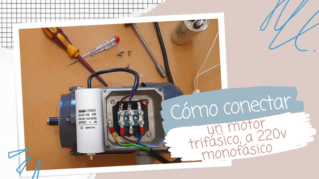 🔧 Guía Completa: Cómo Calcular el Condensador para Conectar un Motor Trifásico a Monofásico 230 ...